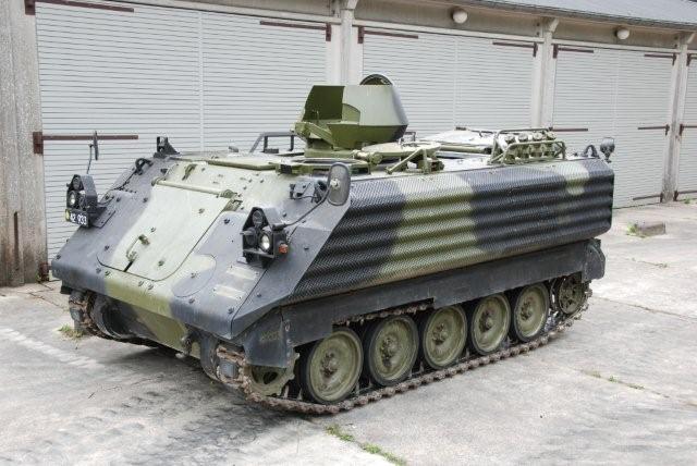 M113A1, (42.933), tillægspanser – Gardehusarregimentets Veteran Panser ...