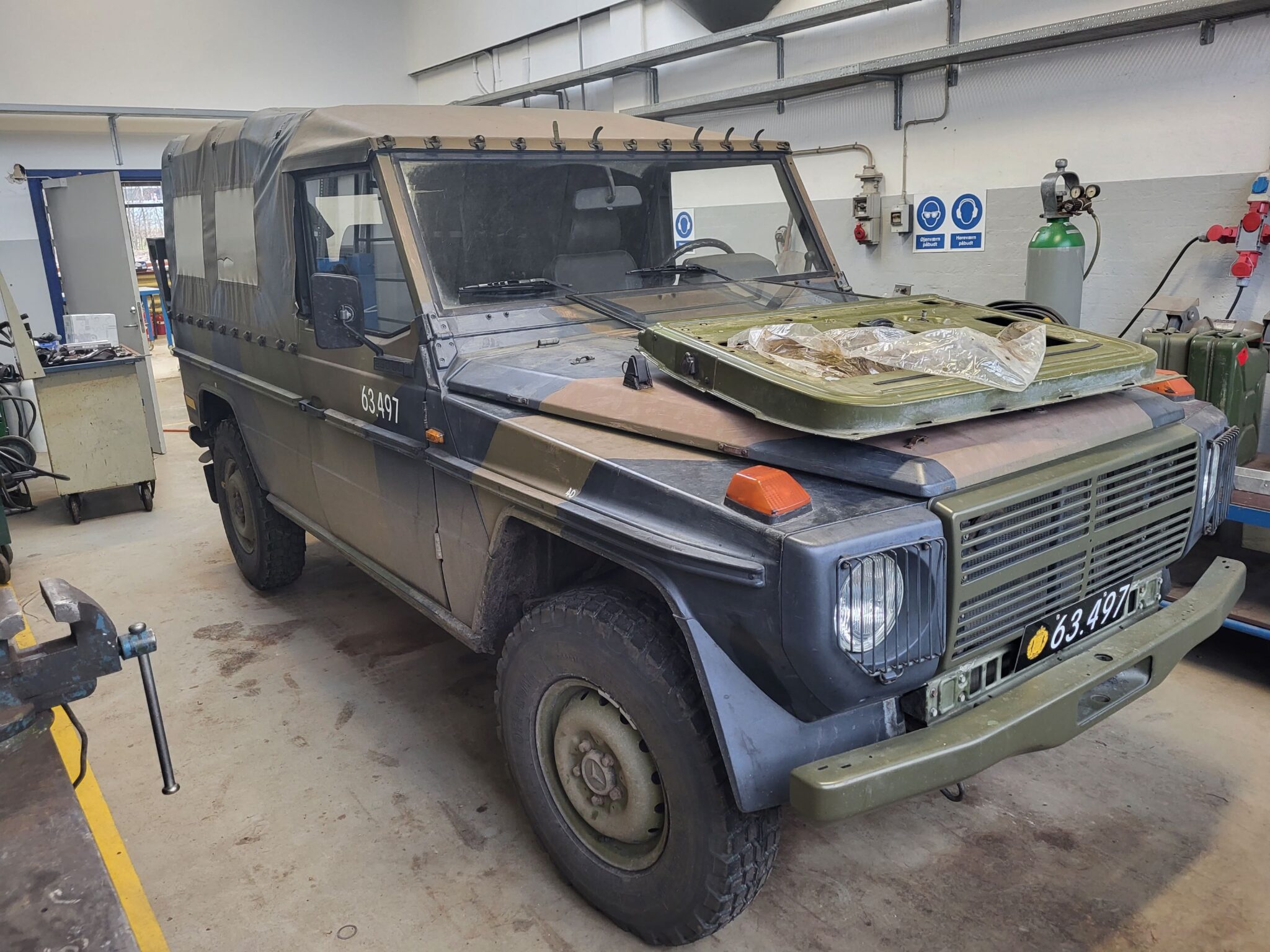 Mercedes Benz, 290GD/28 4 x 4, (63.497) – Gardehusarregimentets Veteran ...